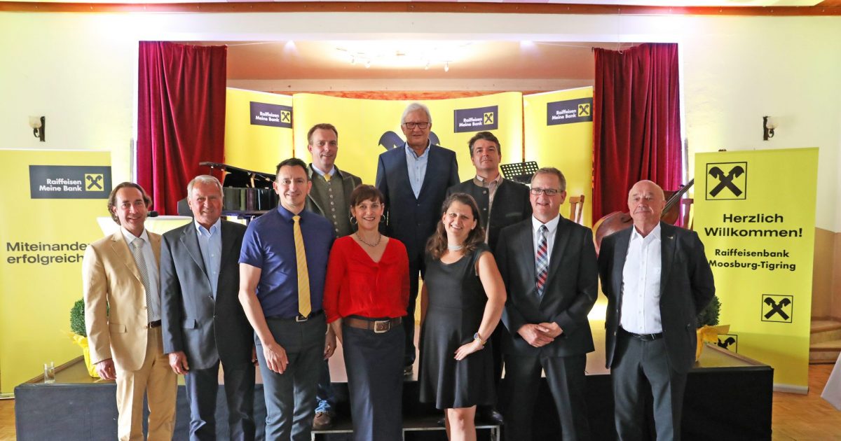 120 Jahre Raiffeisenbank Moosburg-Tigring – Marktgemeinde Moosburg