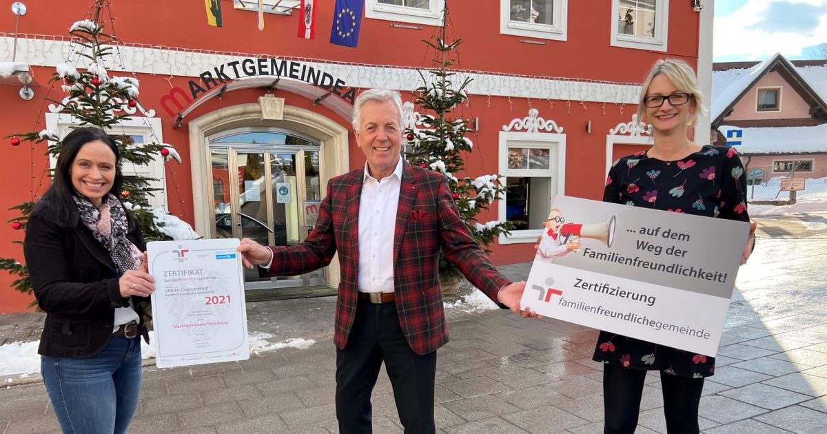Moosburg erneut ausgezeichnet – Marktgemeinde Moosburg