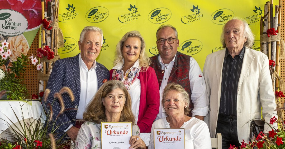 Blumen-Olympiasieger 2024 – Marktgemeinde Moosburg